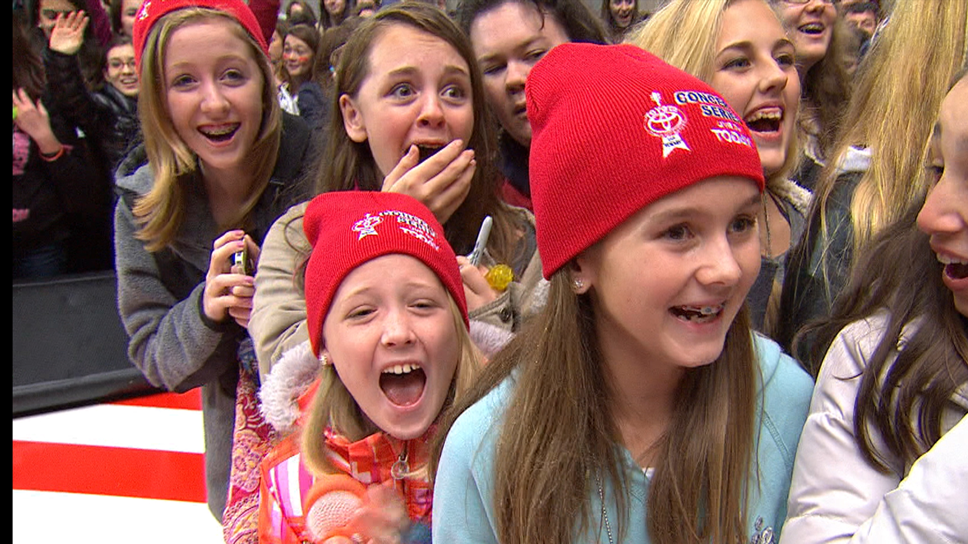 One Direction Fans Crying