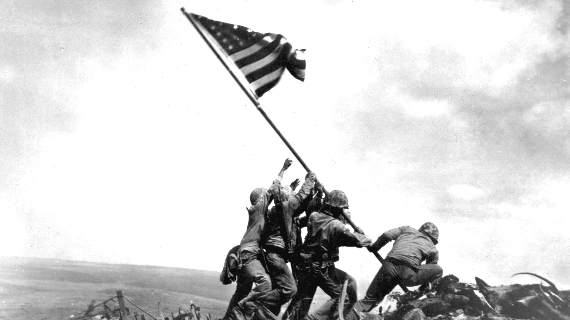 On This Day in History, February 23, 1945, US Marines Raise American ...