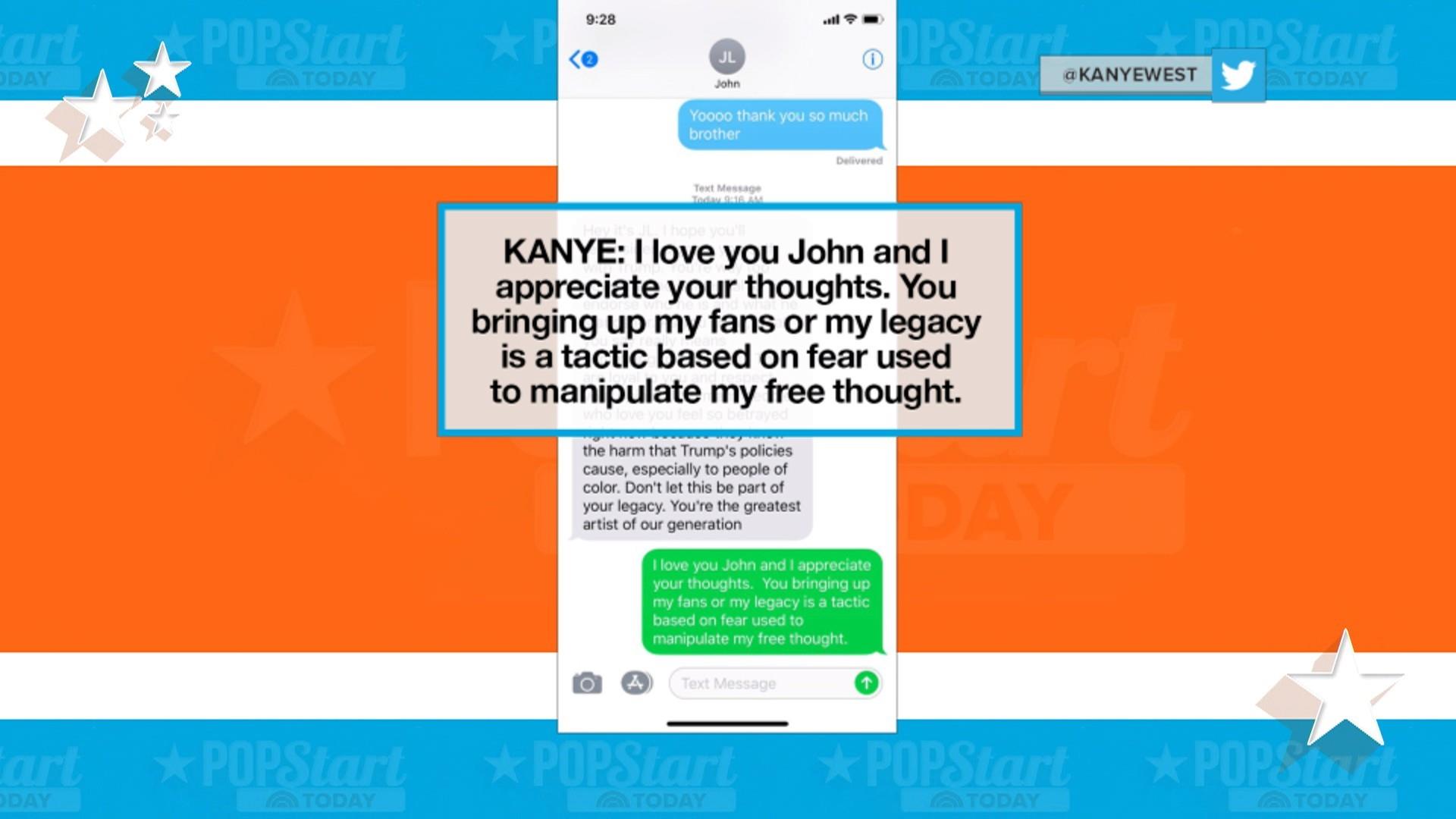 Kanye West Tweets I Love Me