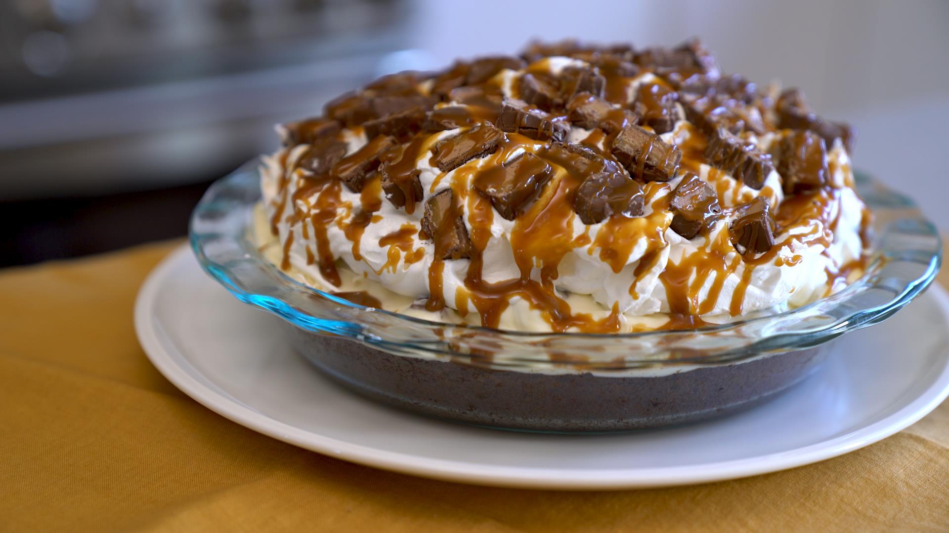 Ice Cream Milky Way Brownie Pie Creamy Milk Brownie Ice Cream