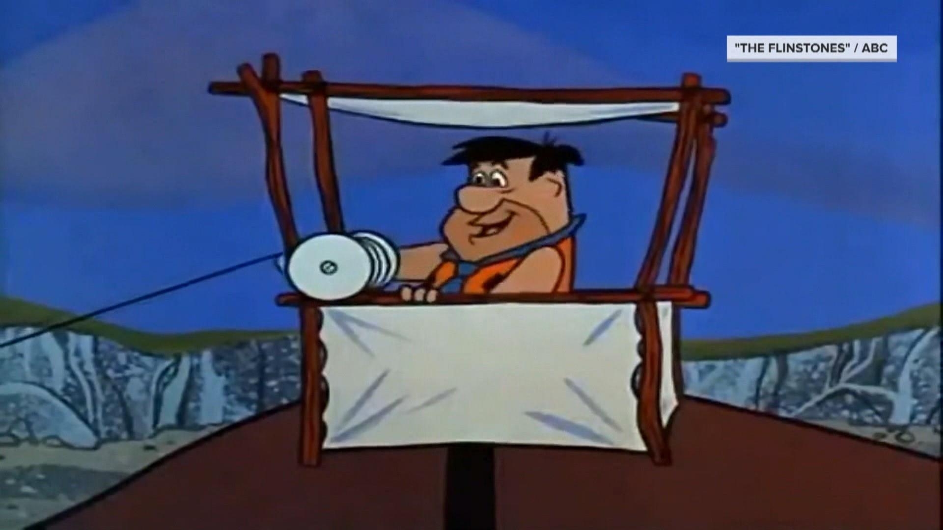 Flintstones Cartoon Living Room Hanna Barbera And The Flintstones