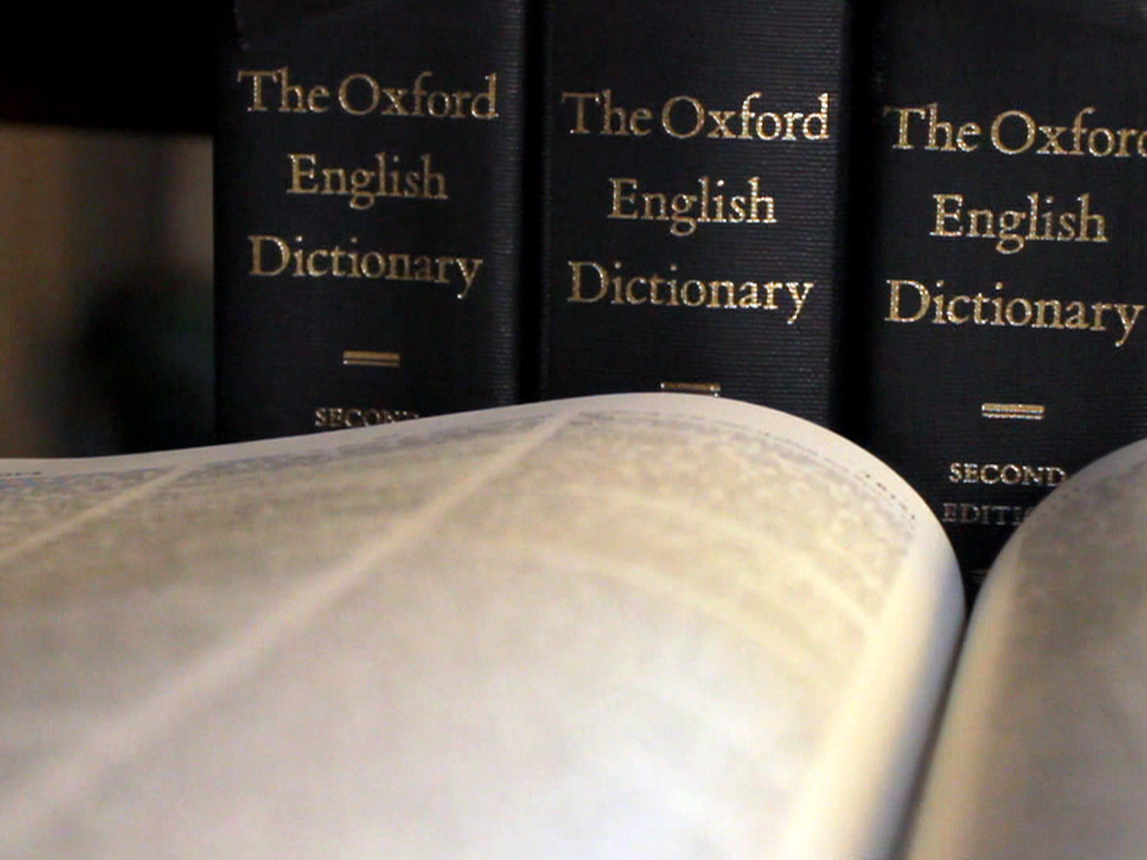 Oxford English Dictionary First Edition