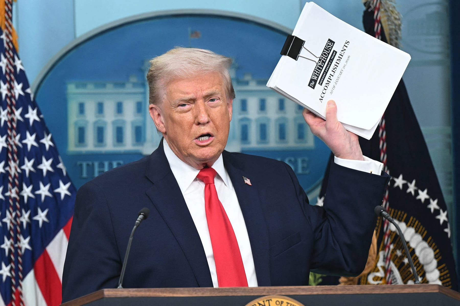 Trump defends ICE tactics and complains about NATO and Norway before ...