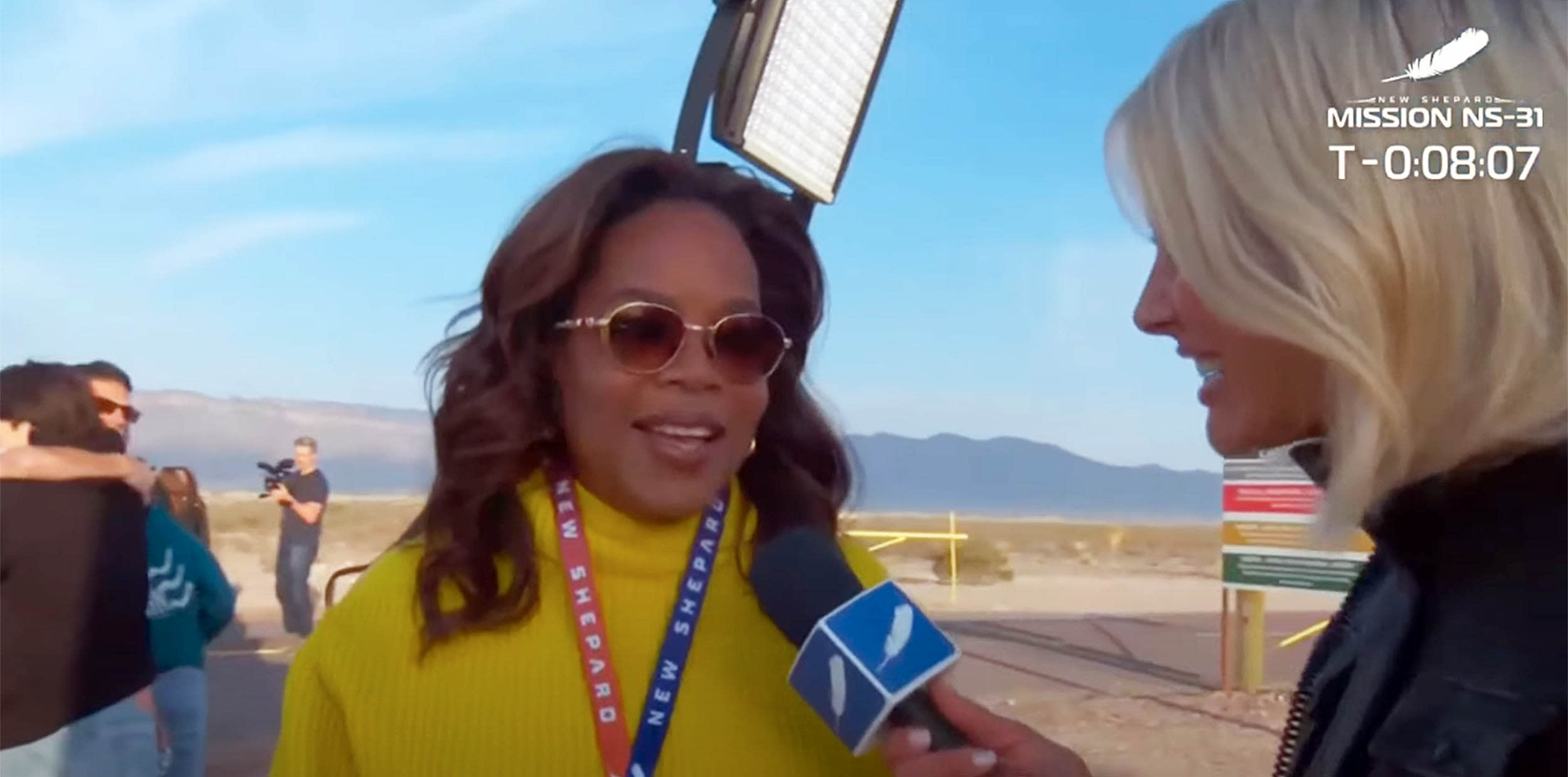 Blue Origin Flight Live Updates: Crew Shares Reactions To Space