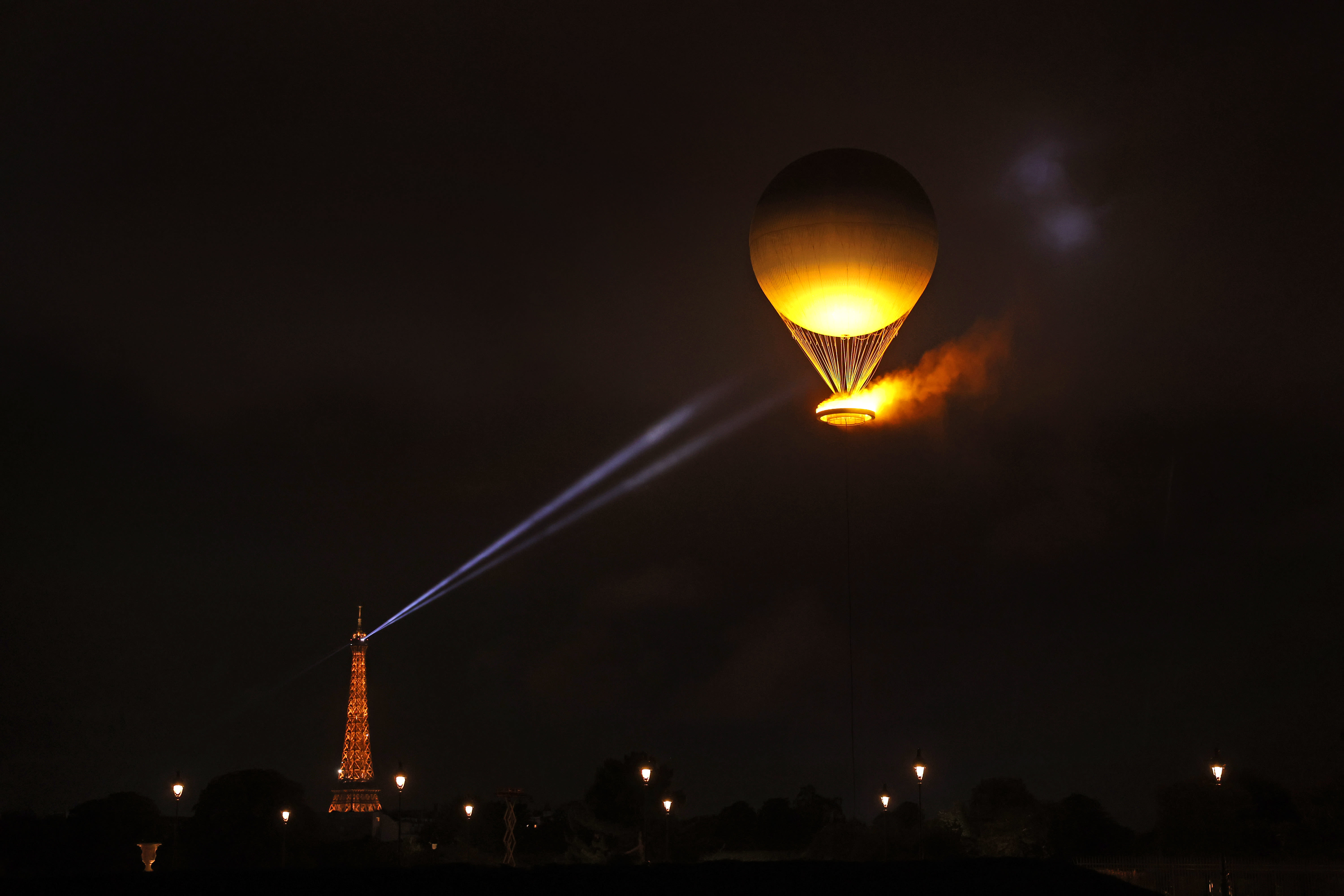2024 Paris Olympics: Celine Dion Performs, Cauldron Lit and More ...