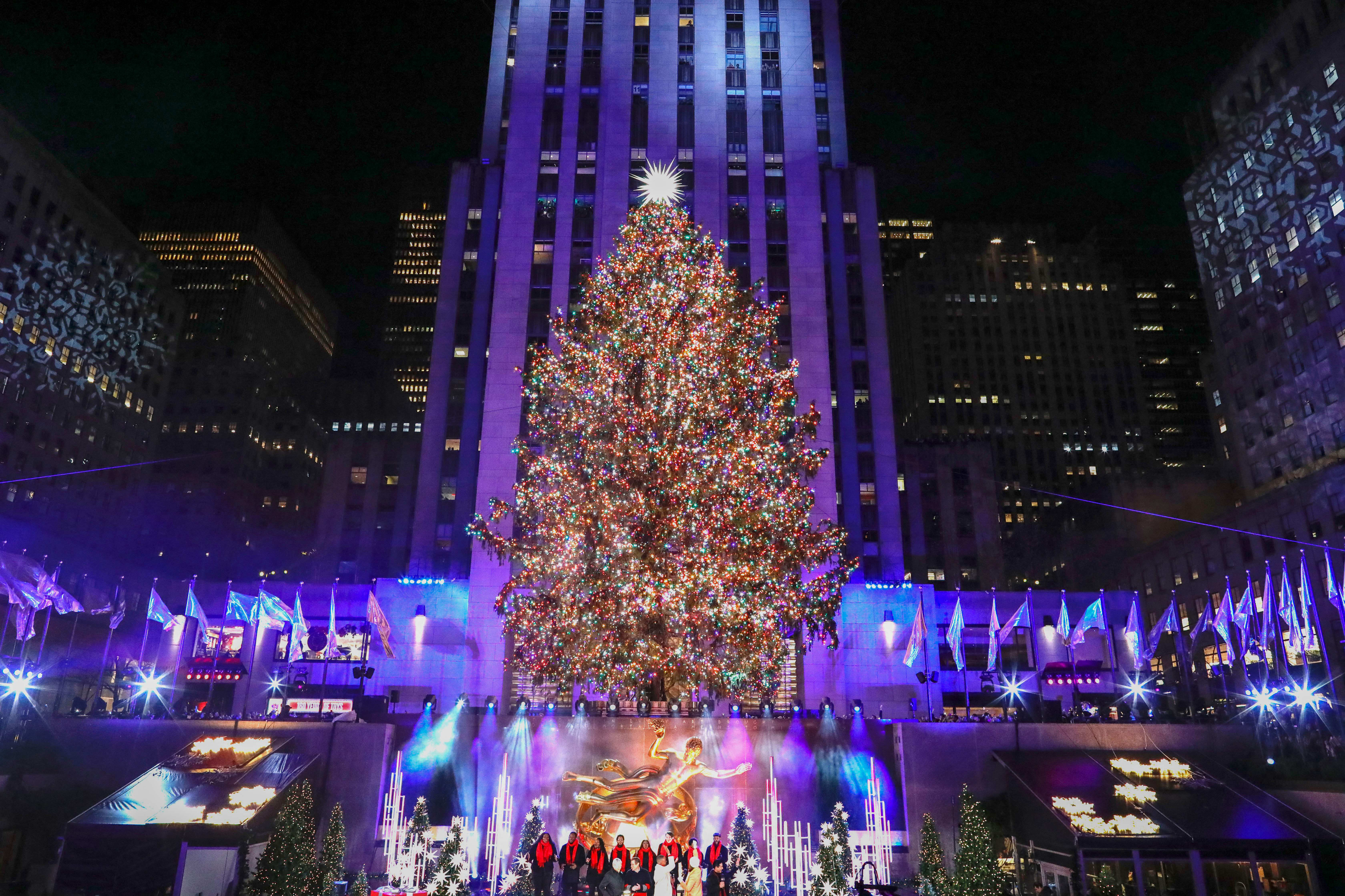 Rockefeller Center Tree Lighting: See The Highlights