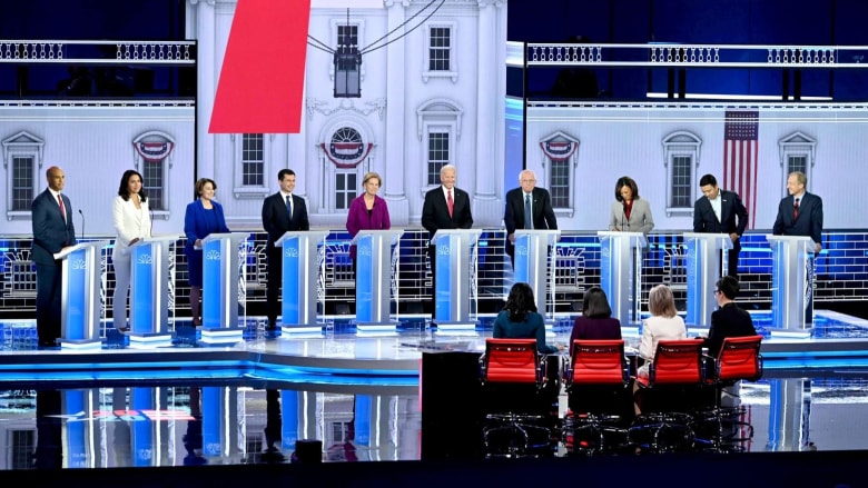 Democratic Debate live updates: MSNBC/Washington Post host