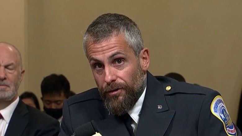 January 6 hearing: Capitol riot inquiry invokes emotional police testimony