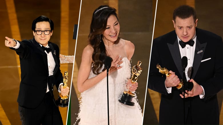Oscars 2023 live updates: Highlights, best moments, speeches and more