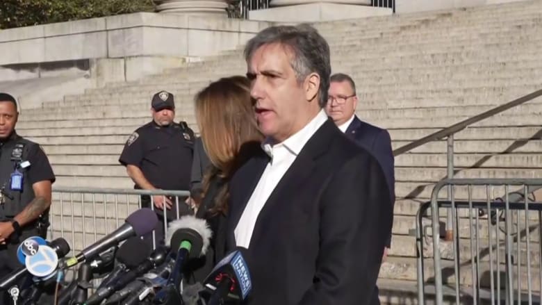 Trump storms out of courtroom as Michael Cohen testifies: Fraud trial ...