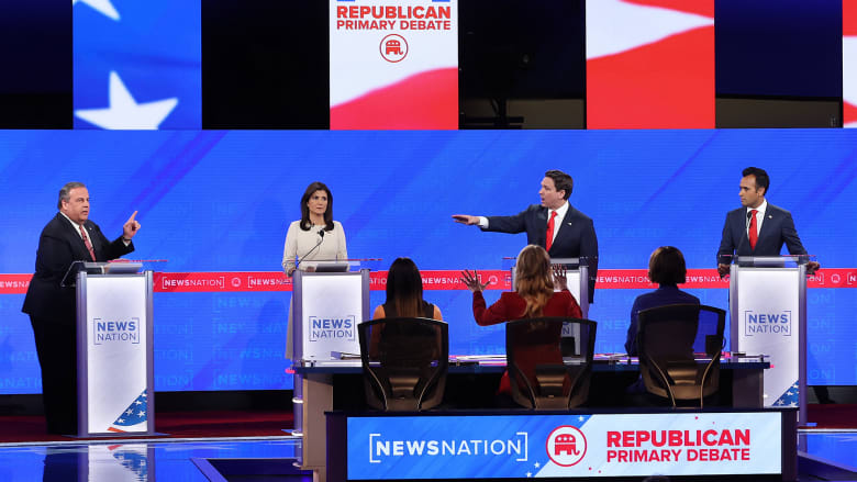 Republican debate highlights: Candidates clash over Trump, China and ...