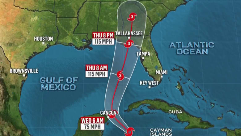 Hurricane Helene: Category 1 storm intensifies as it takes aim at Florida