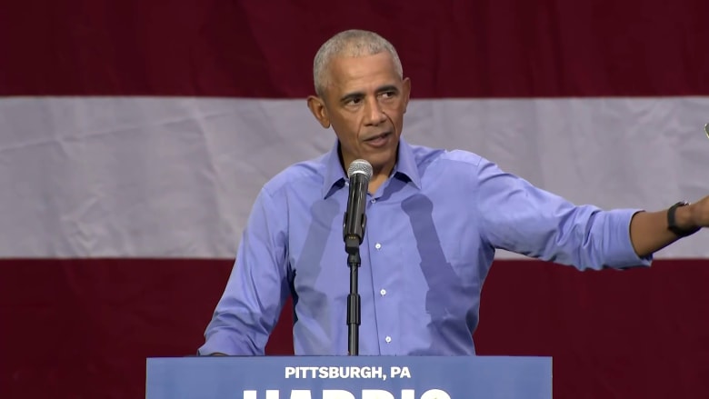 Election 2024: Harris speaks in Phoenix after Obama's Pittsburgh rally ...