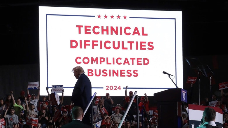 Election 2024: Trump and Harris hold dueling rallies in Michigan ...