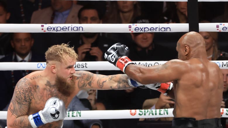 Highlights: Jake Paul defeats Mike Tyson via unanimous decision in ...