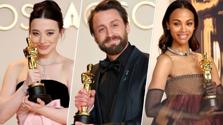 Oscars 2025 highlights: 'Anora' takes home five awards; Zoe Saldaña ...