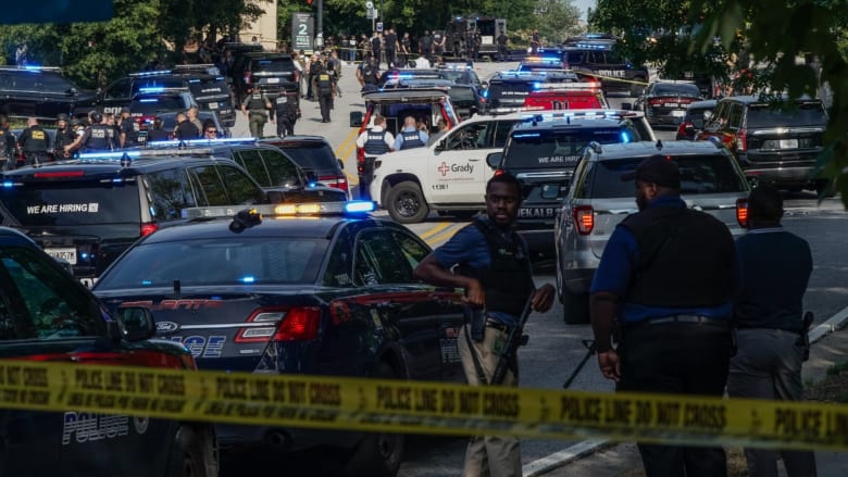 Officer killed, suspect dead after shooting near Emory University, CDC