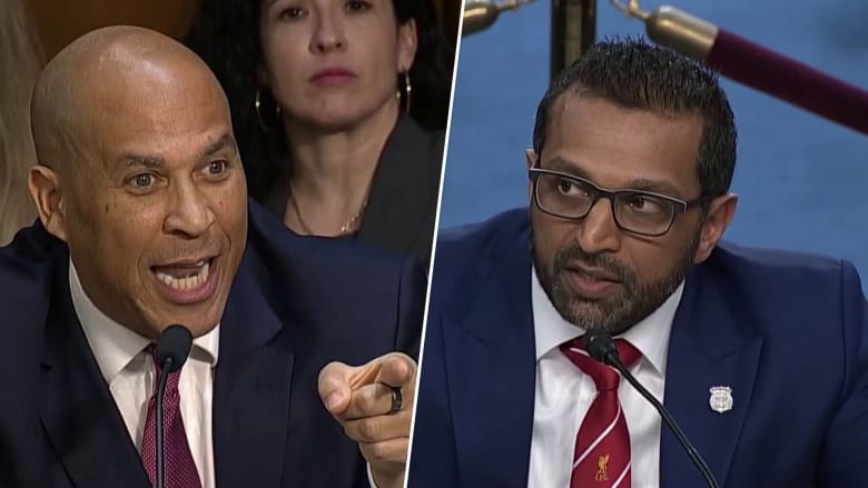 Kash Patel questioned on Charlie Kirk shooting, Jeffrey Epstein case