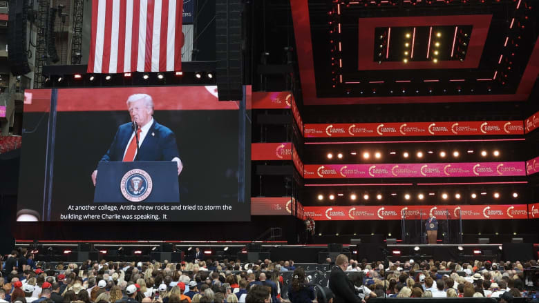 Charlie Kirk memorial highlights: Trump, Vance give speeches at State ...