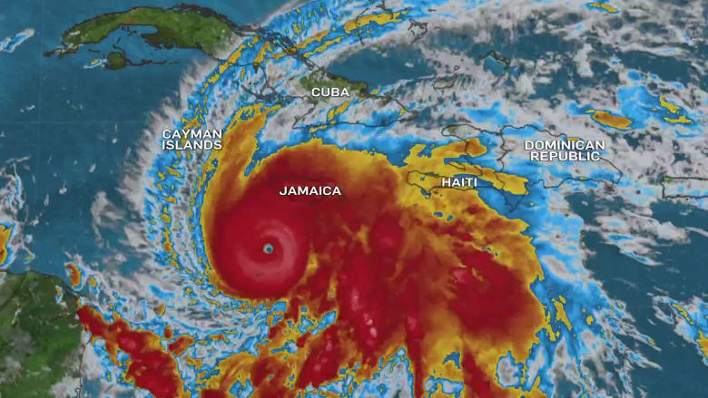 Hurricane Melissa: Jamaica braces for Category 5 storm — See map, path ...