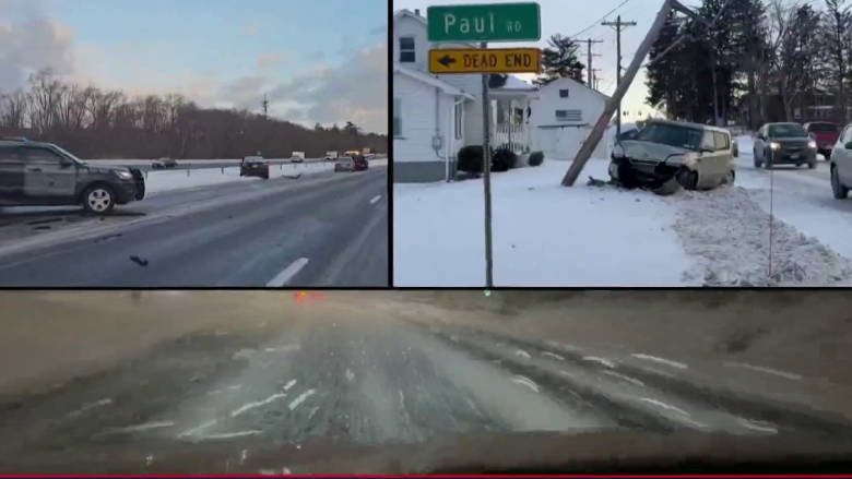 Severe weather brings heavy snow and ice across the U.S.