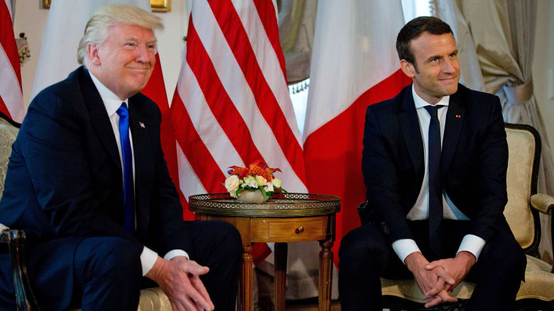 Live updates: Trump and Macron meet at G7 summit