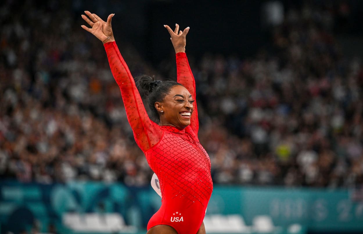 2024 Olympics: Simone Biles takes gold in vault, Sha'Carri Richardson ...