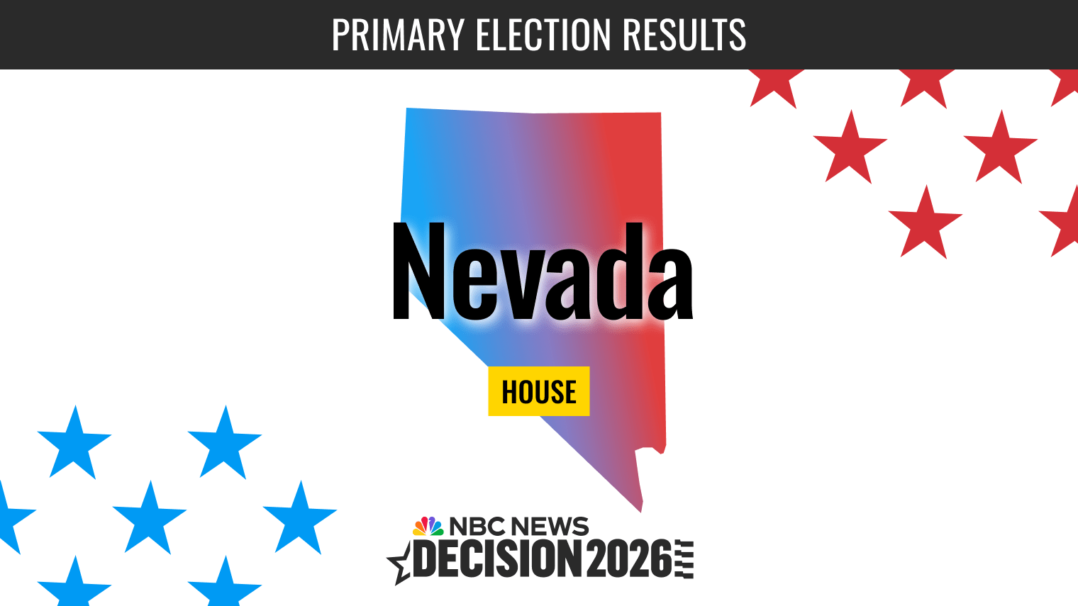 Nevada House Primary Election 2026 Live Results