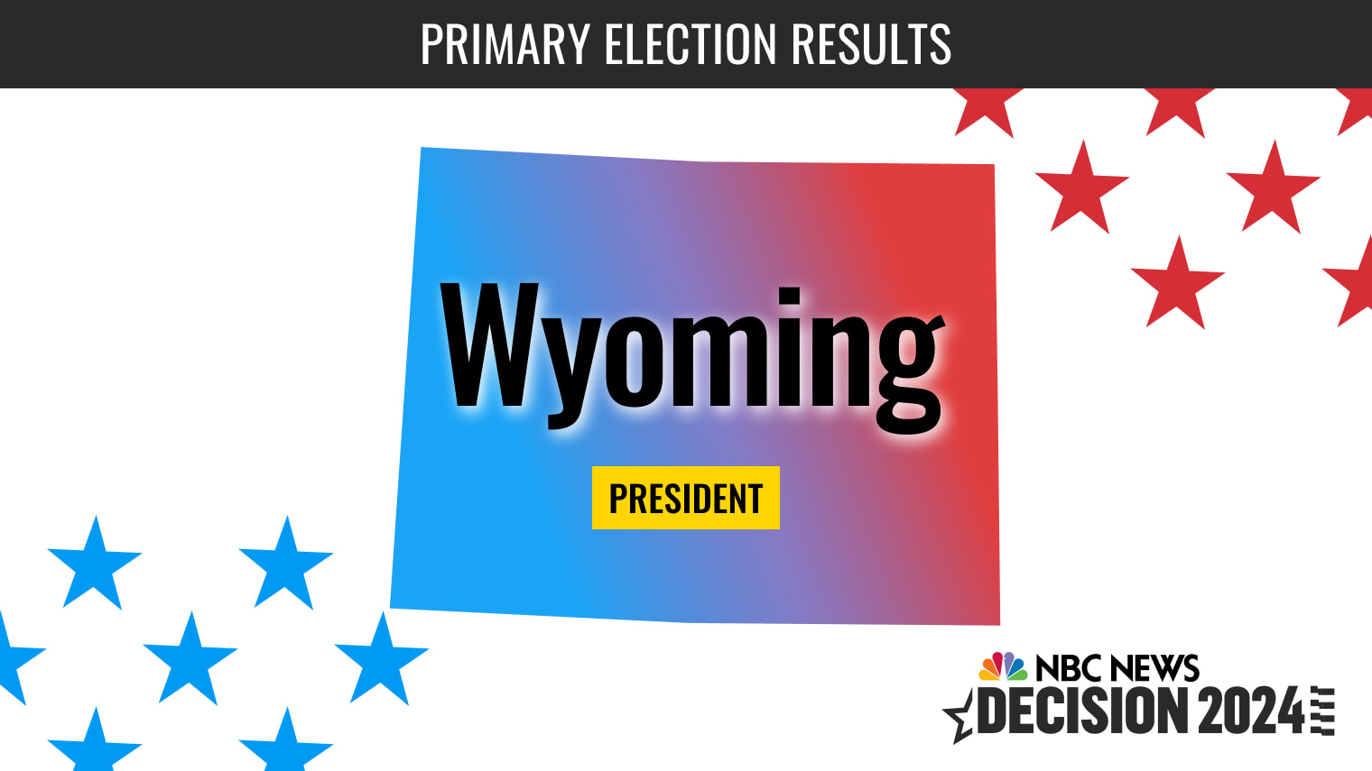 Wyoming Presidential Primary Live Election Results 2024 - NBC News
