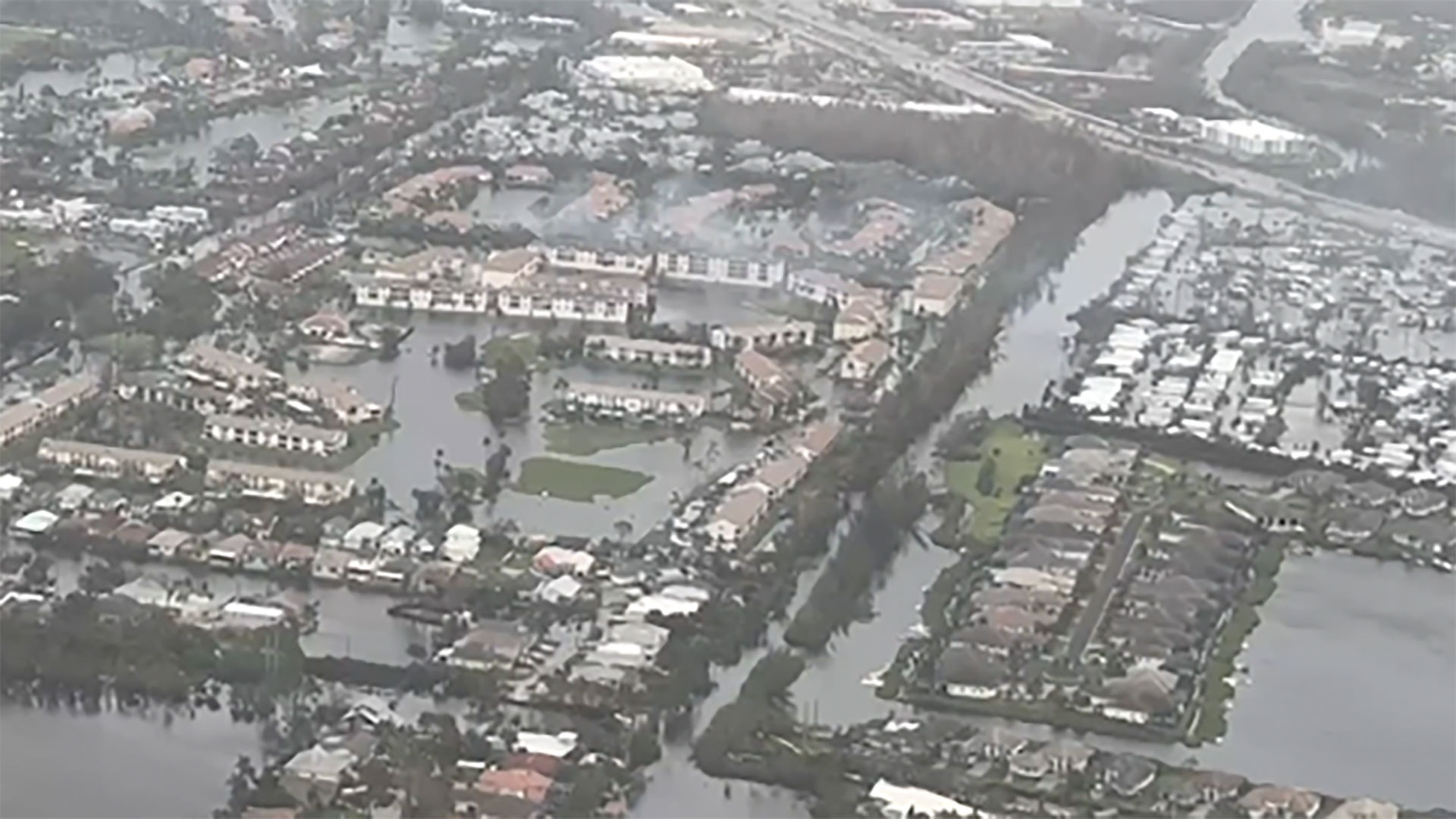 WATCH: U.S. Coast Guard aerials show Hurricane Ian devastation in Florida