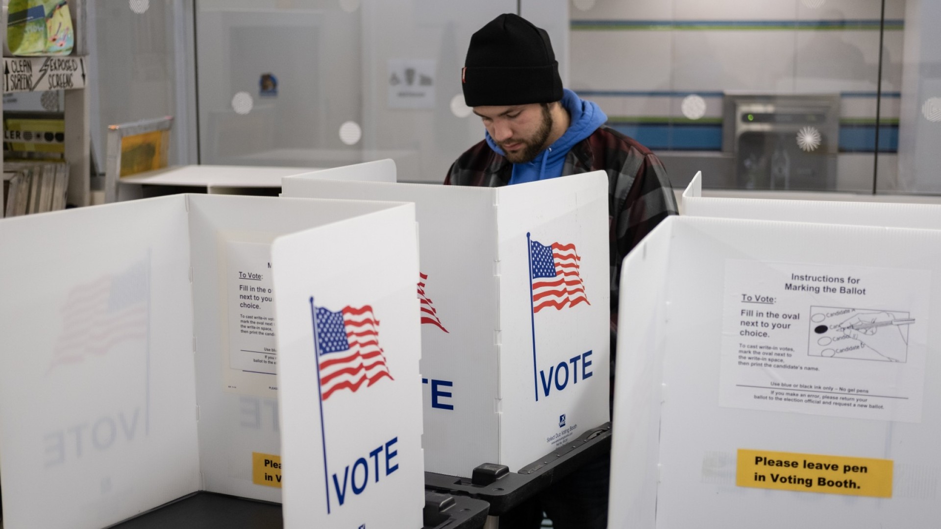 Voters in some states signal support for abortion rights in midterm ...