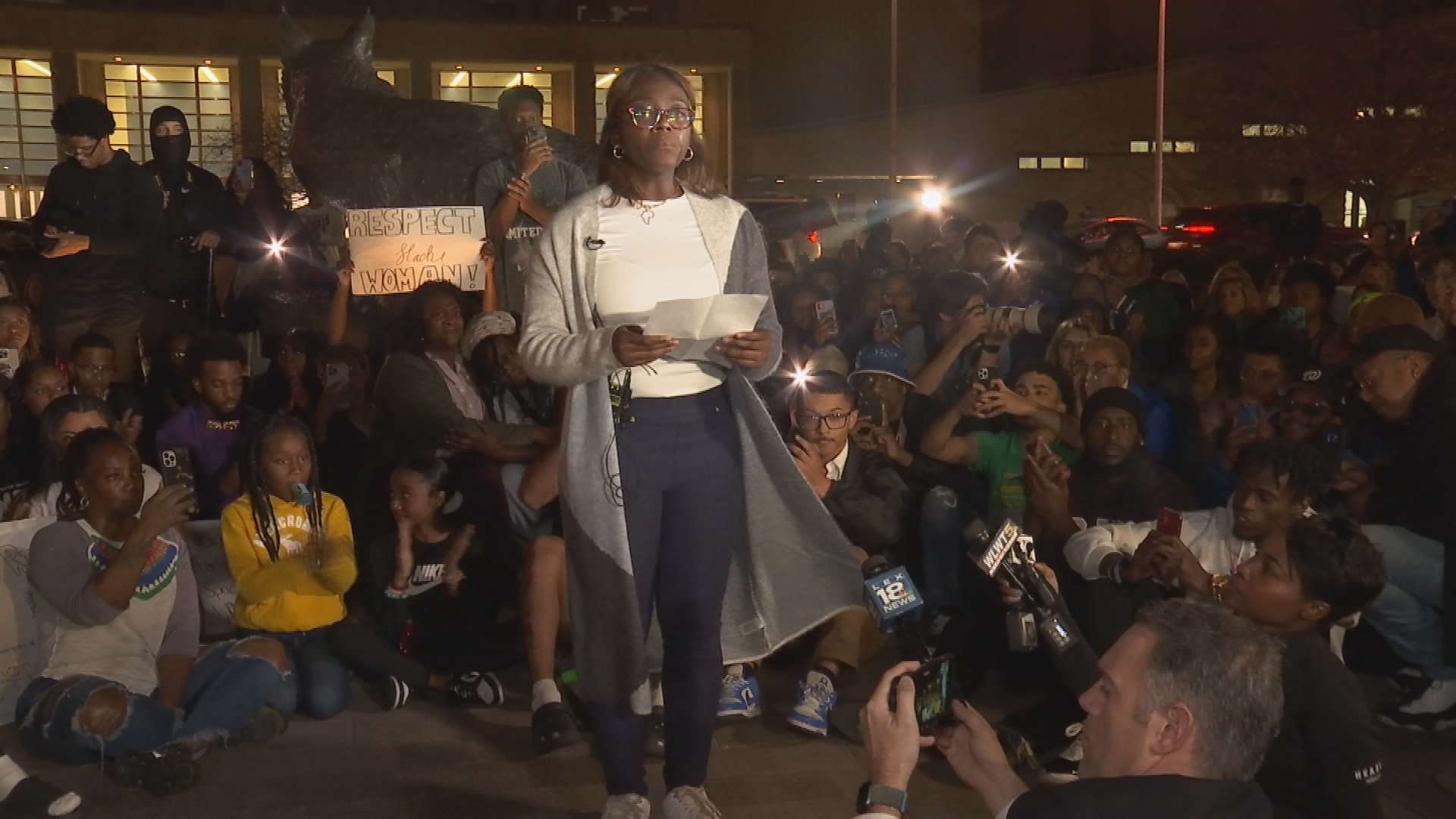 'You will not break my spirit': Kentucky students rally against viral ...