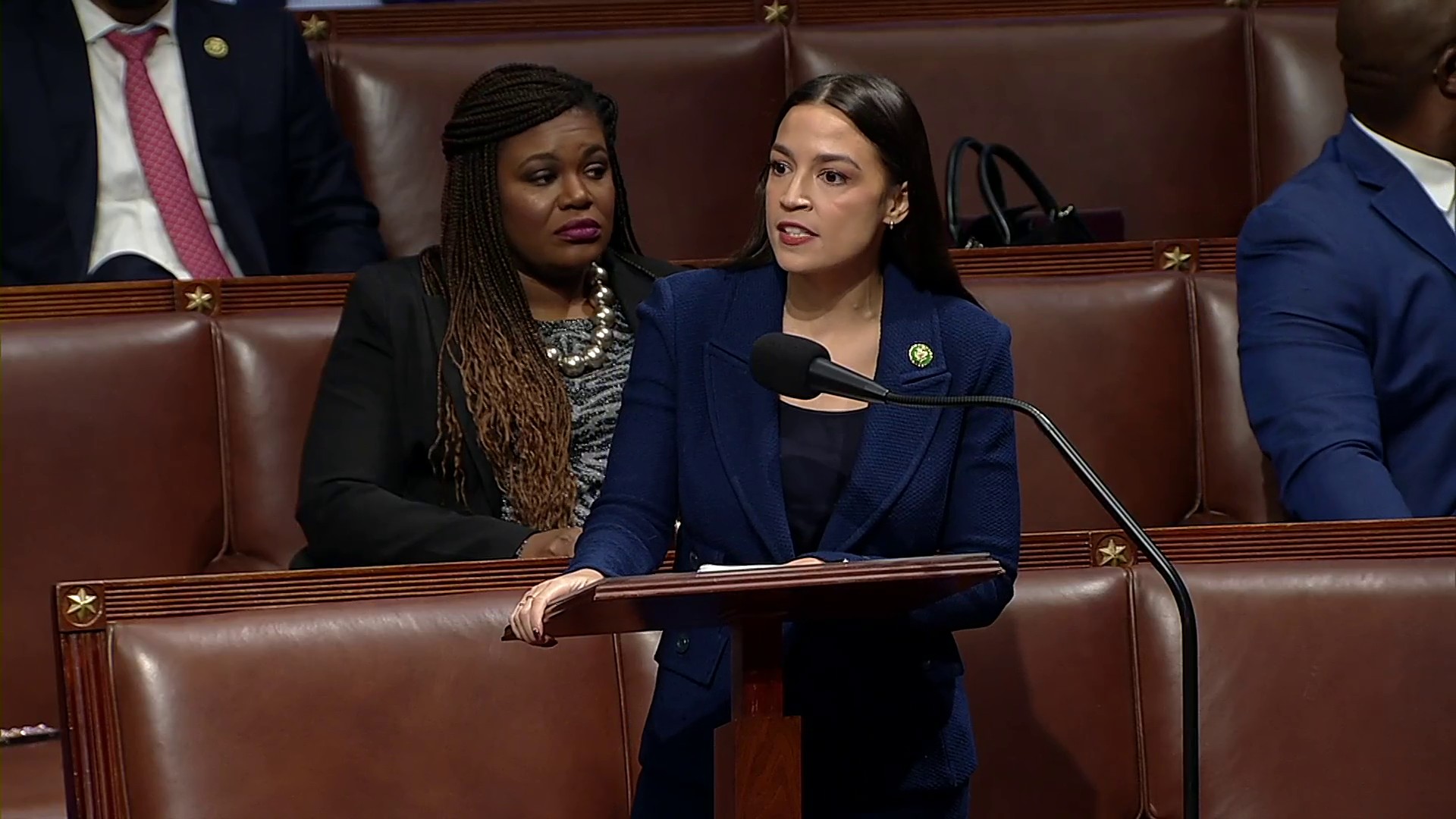 AOC accuses Republicans of 'targeting and racism' for vote to remove ...