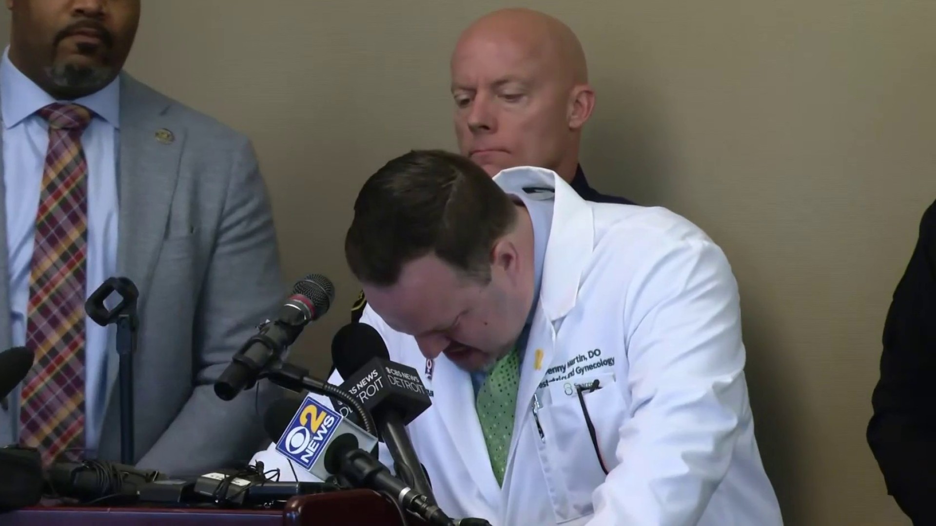 Doctor Breaks Down When Speaking About The Victims Of The Michigan