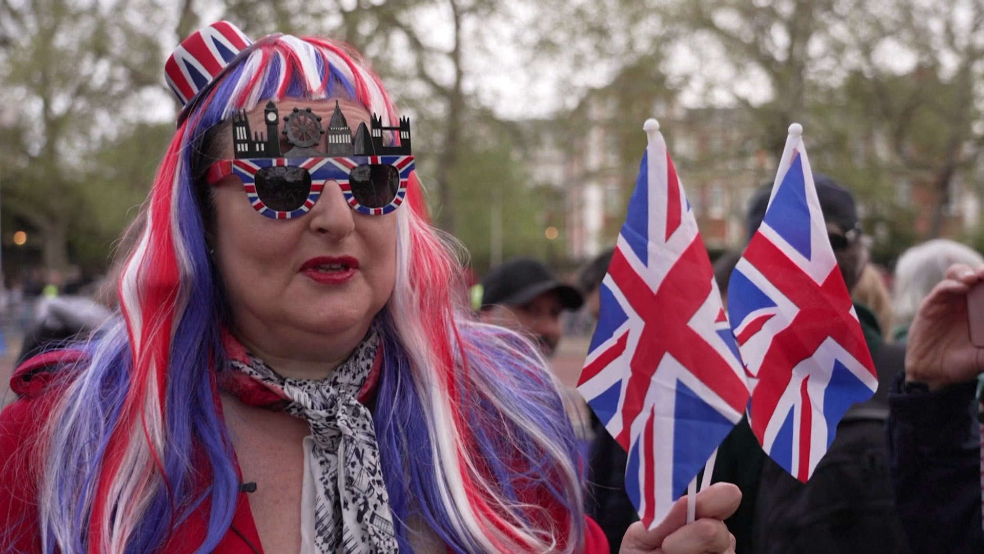 Watch: Excited royal fans await the coronation of King Charles III