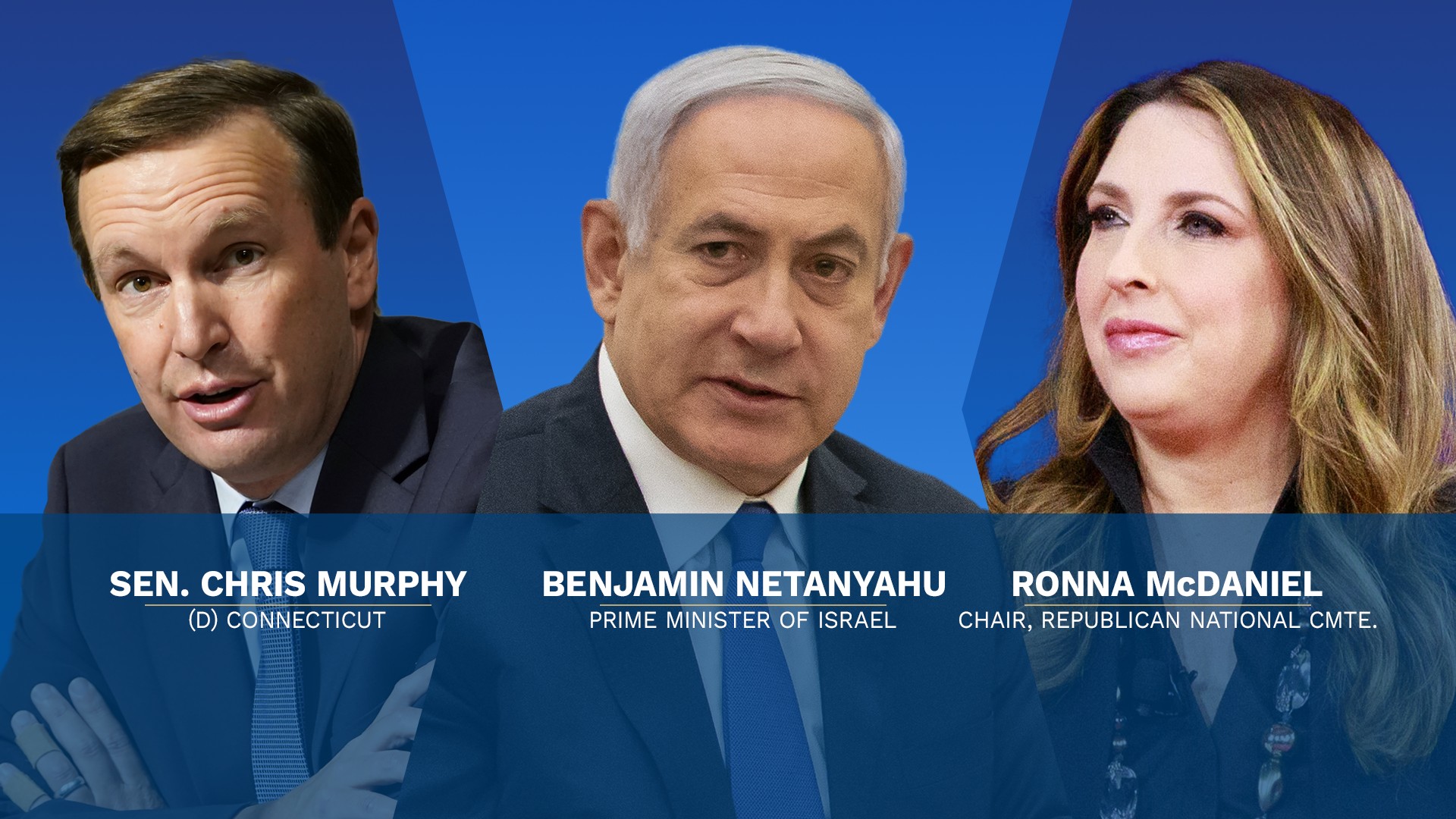 Nov. 12 – Israel Prime Minister Benjamin Netanyahu, Sen. Chris Murphy ...