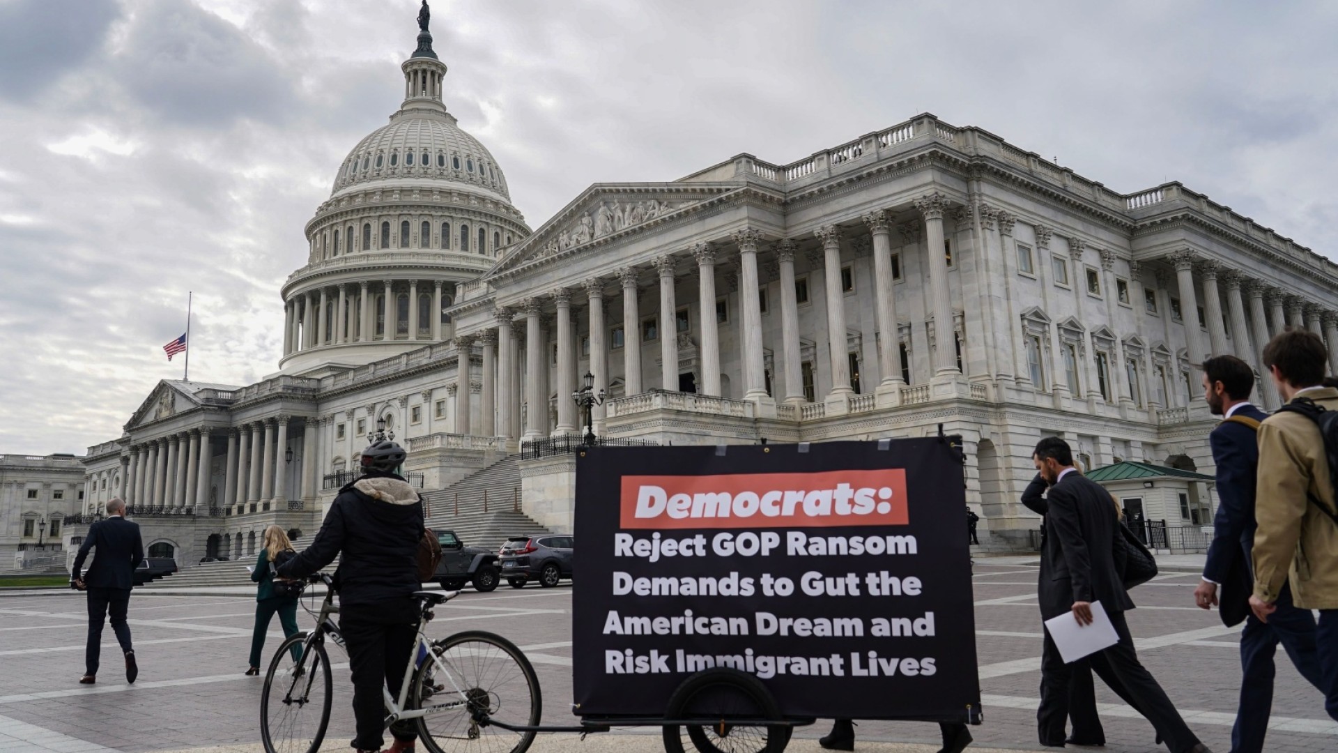 Senate Tries To Reach Deal On Border Security And Aid For Israel And