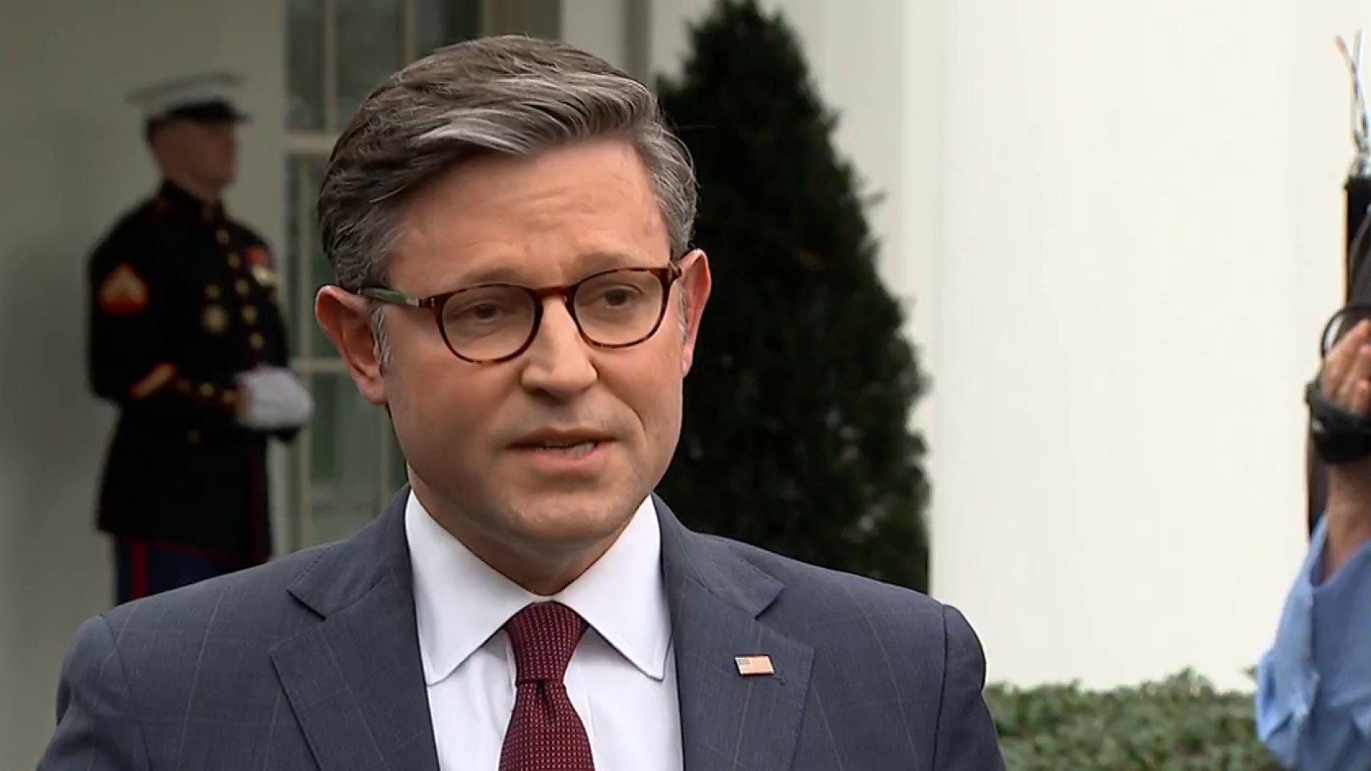 Speaker Johnson says White House meeting was 'frank and honest'