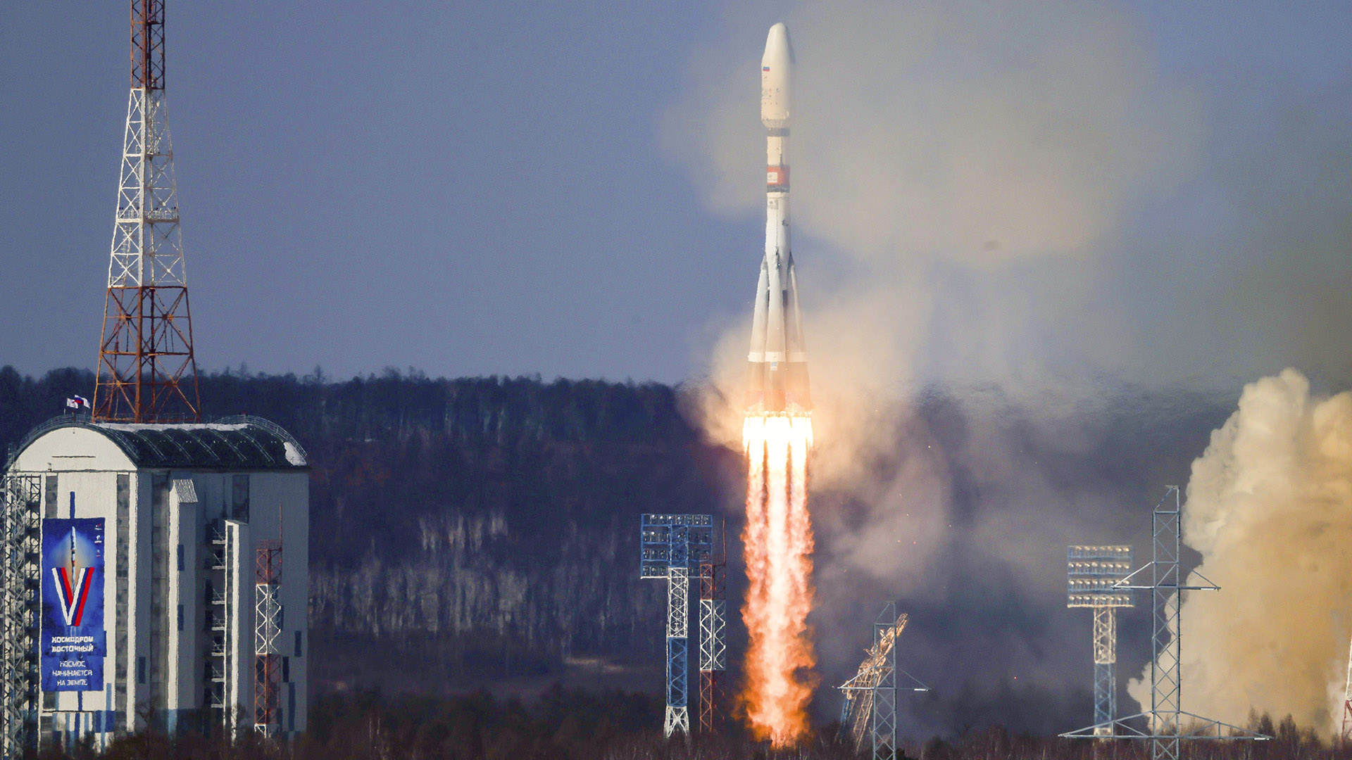 Iranian satellite blasts off into orbit from Russian cosmodrome