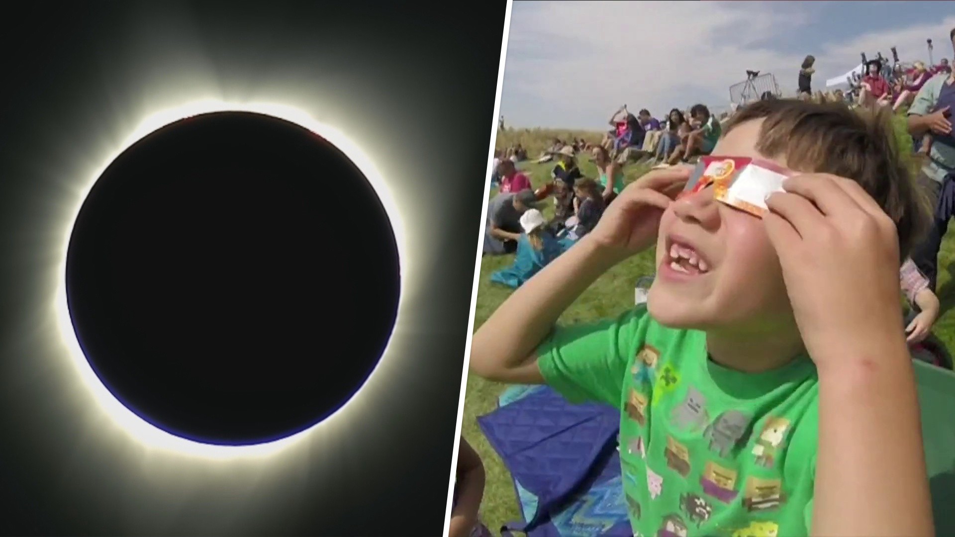 Total solar eclipse: Tens of millions gather along path of totality