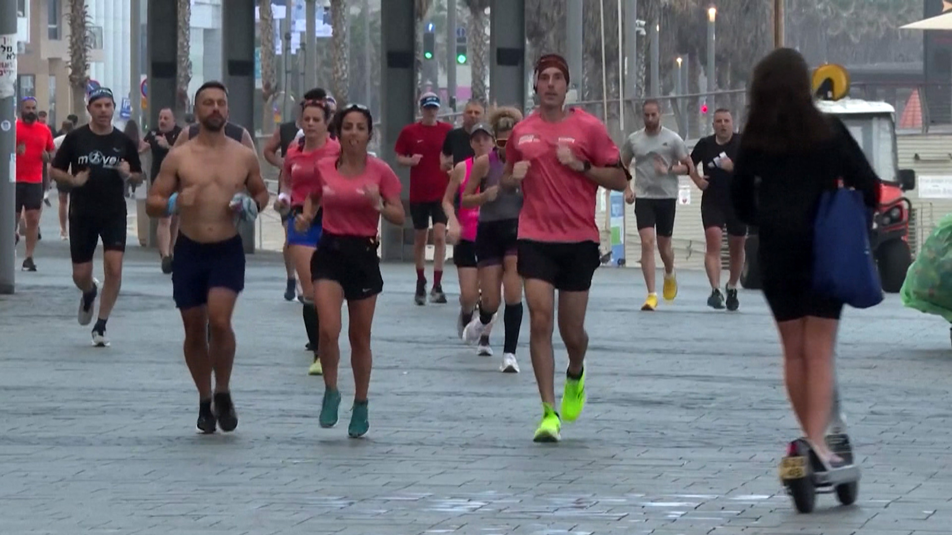 'We want to be safe here': People in Tel Aviv react to Israel's attack ...