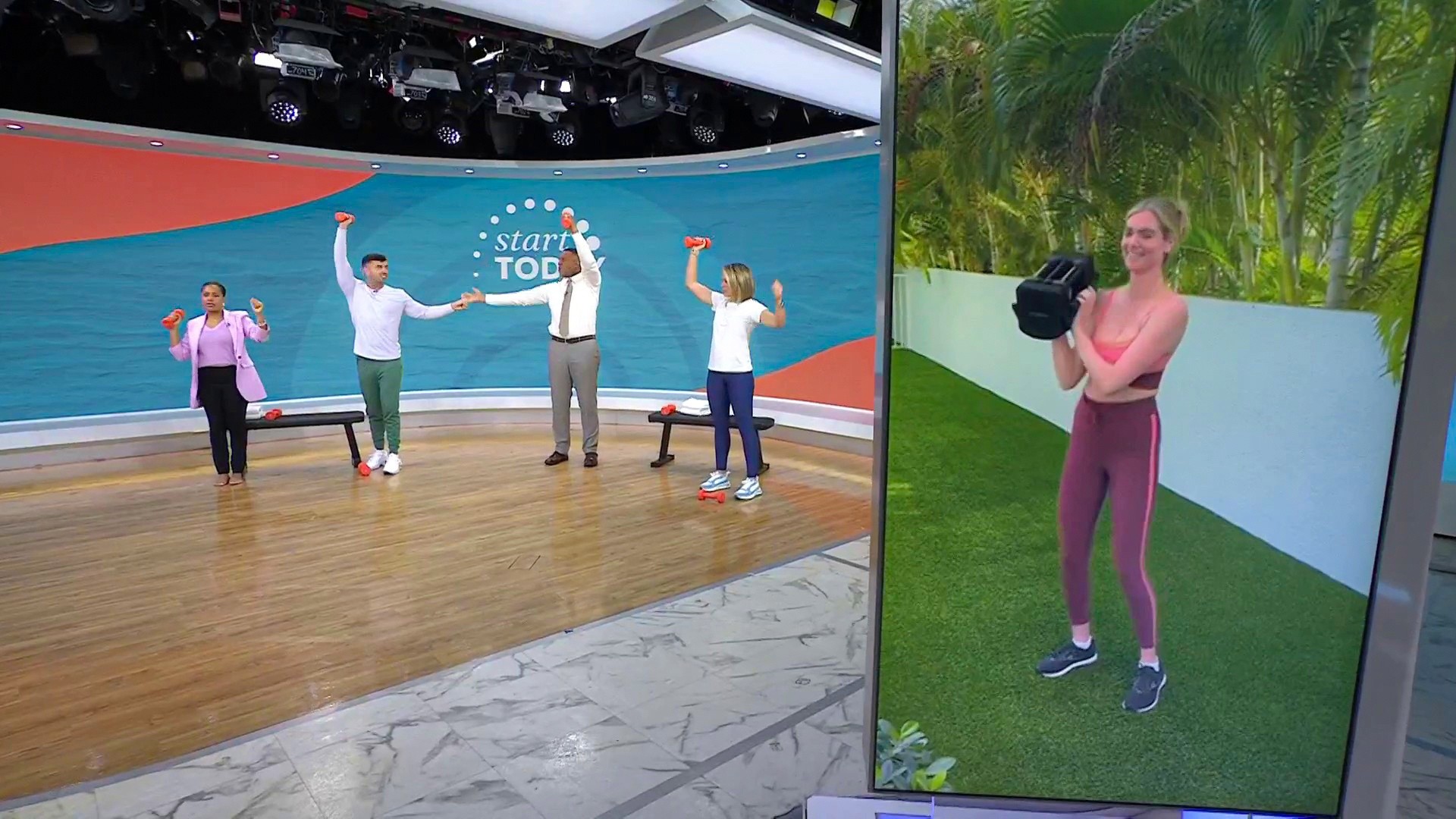 Celebrity trainer shares spring workouts for all every muscle group