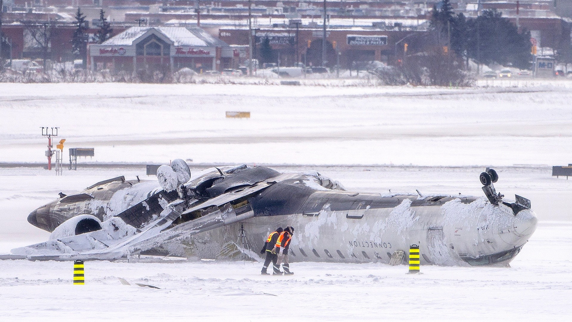 Plane Landing Upside Down