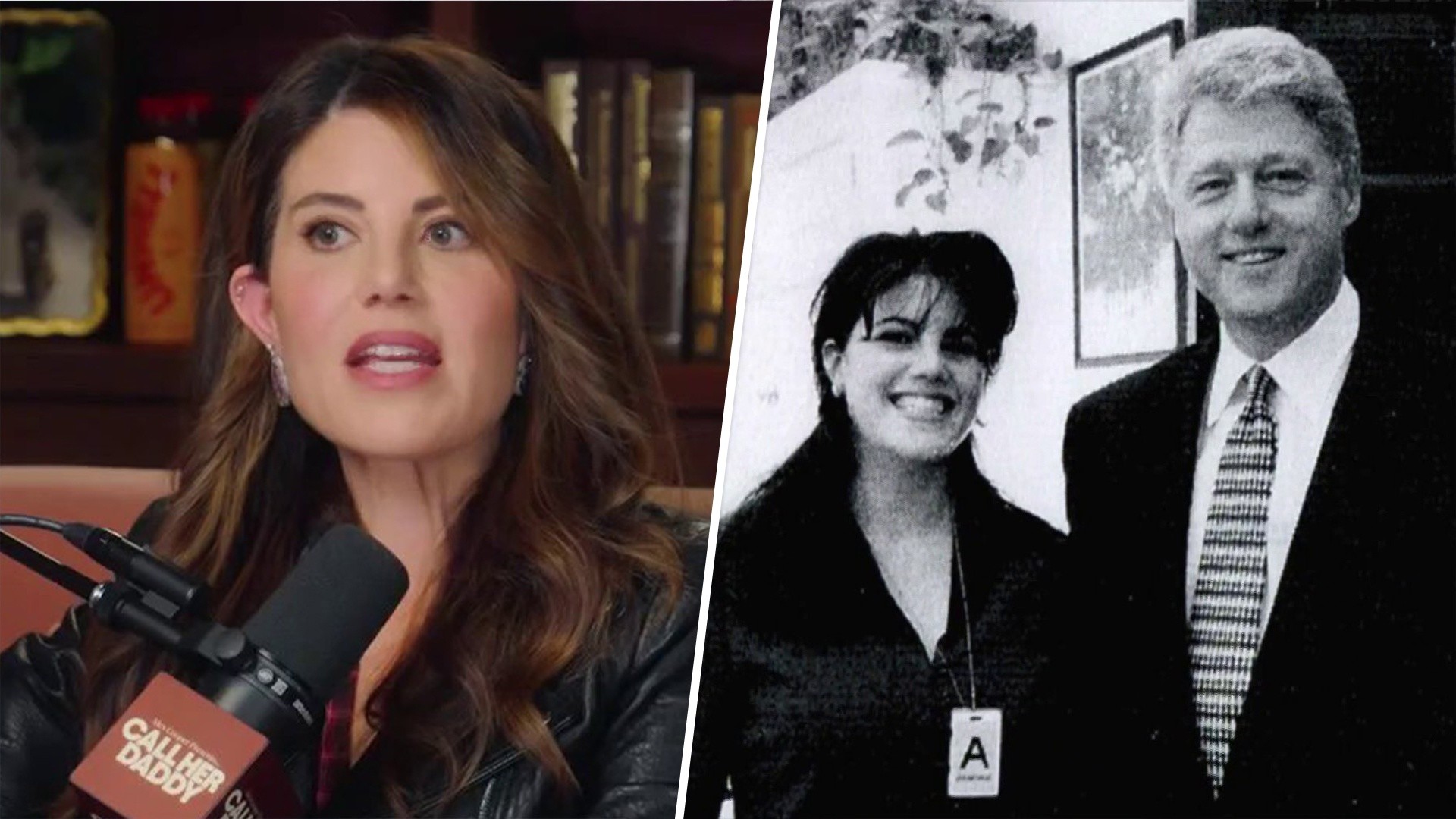 Monica Lewinsky Og Bill Clinton Tape Monica Lewinsky Heeft 'veel