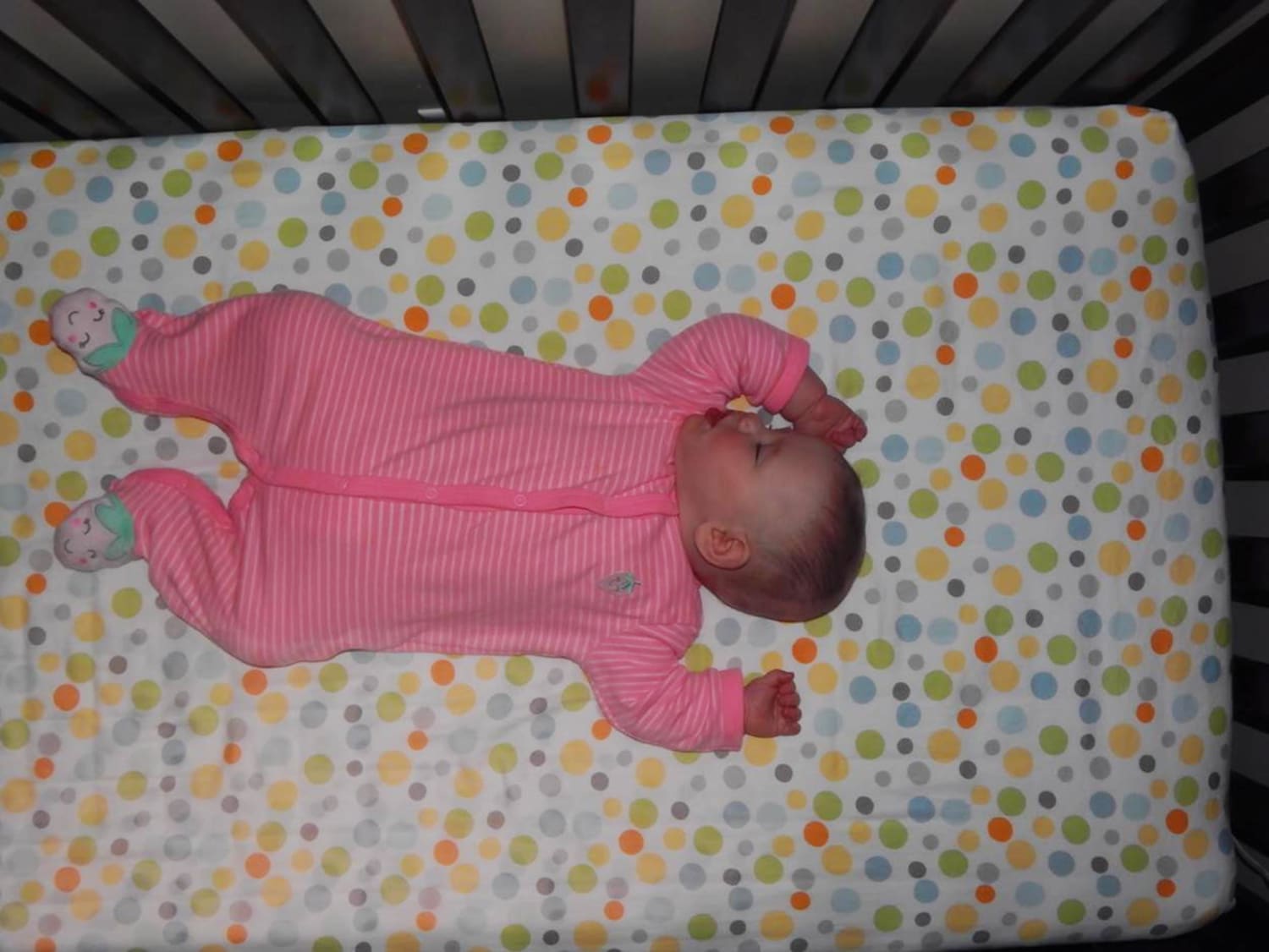 Sleeping Baby On Back