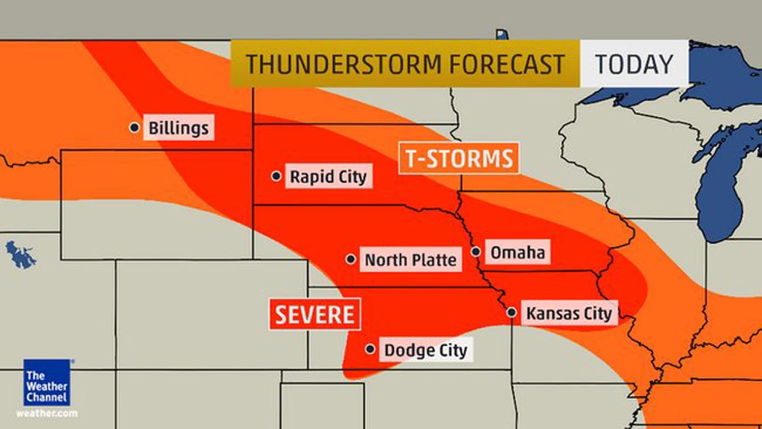 Severe Thunderstorm Warning Weather Channel