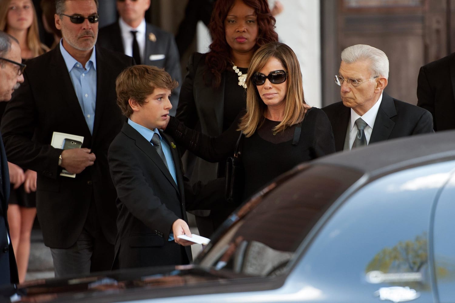 Joan Rivers Daughter Funeral Celebrities At Joan Rivers' NYC Funeral