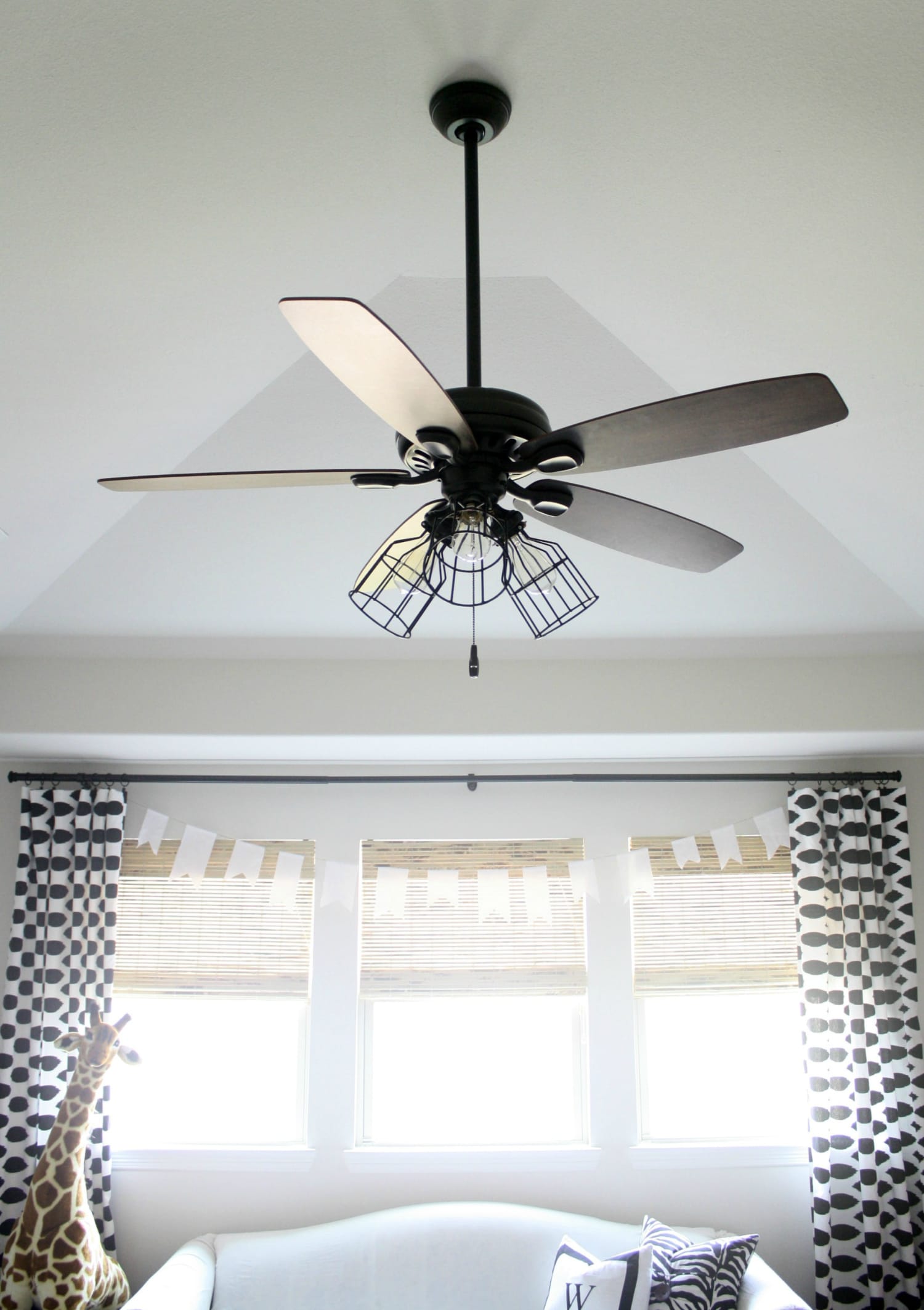 Ceiling Fan Makeover Before And After | Shelly Lighting
