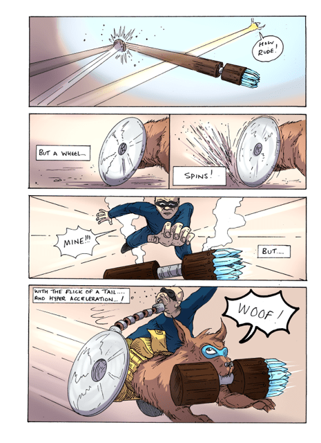 Law Of Acceleration Comics