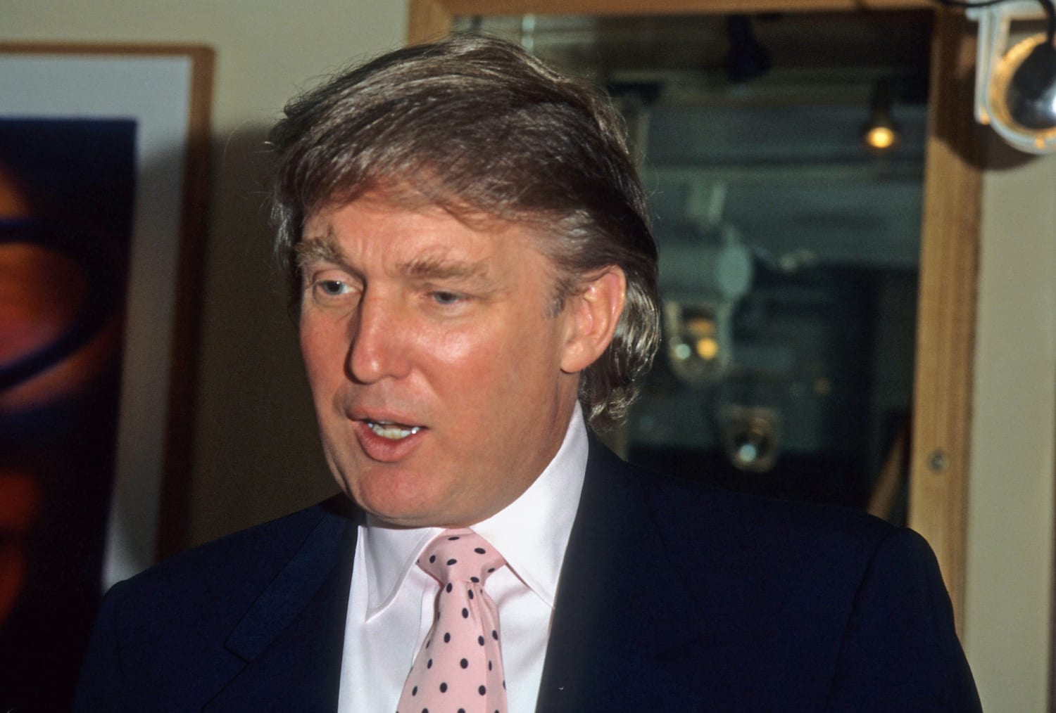 Donald Trump Hair Young